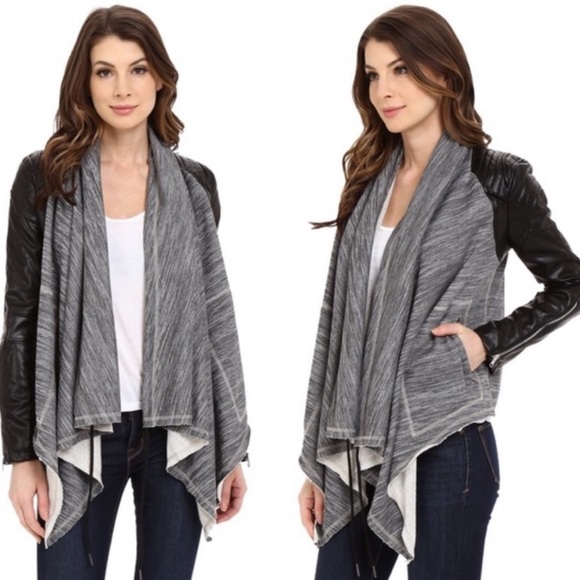 Blank NYC | Jackets & Coats | Blanknyc Faux Vegan Leather Gray Jacket ...